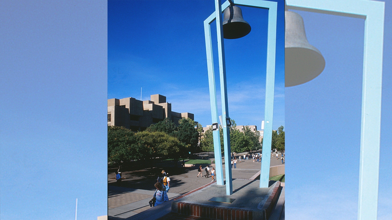 Why you should stop before walking past the bell in Smith Plaza | UNM ...