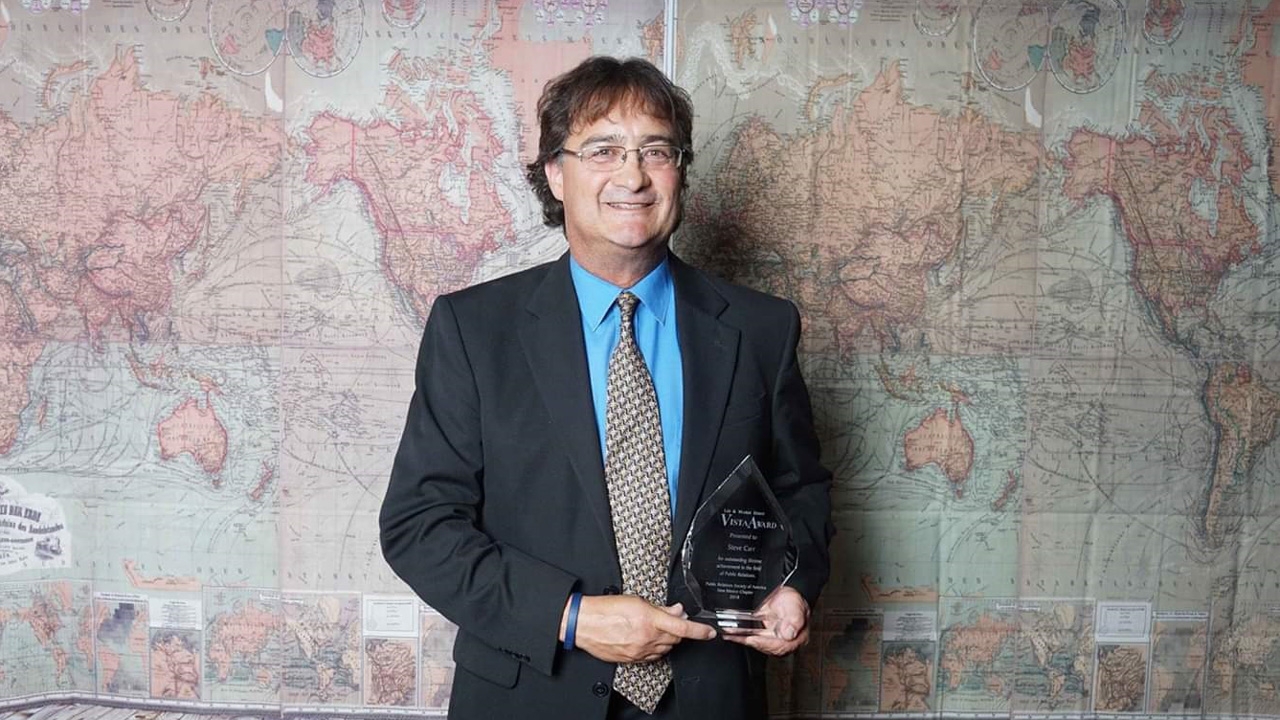 UCAM’s Steve Carr honored for lifetime achievement | UNM UCAM Newsroom