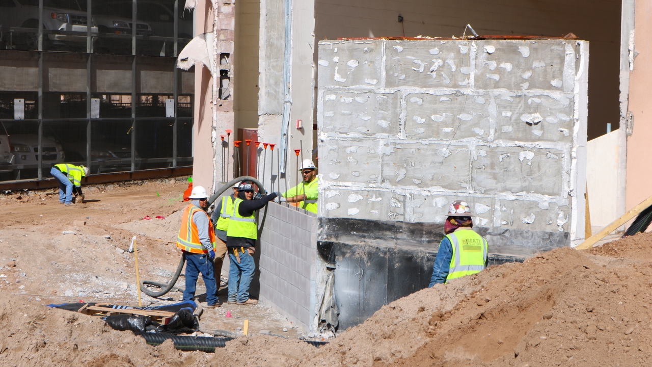 Johnson Center expansion and renovation makes significant progress ...