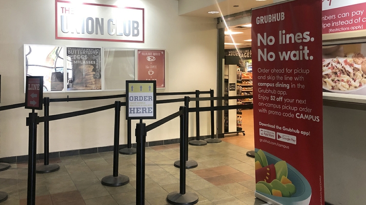 UNM Food launches mobile ordering with Grubhub: UNM Newsroom