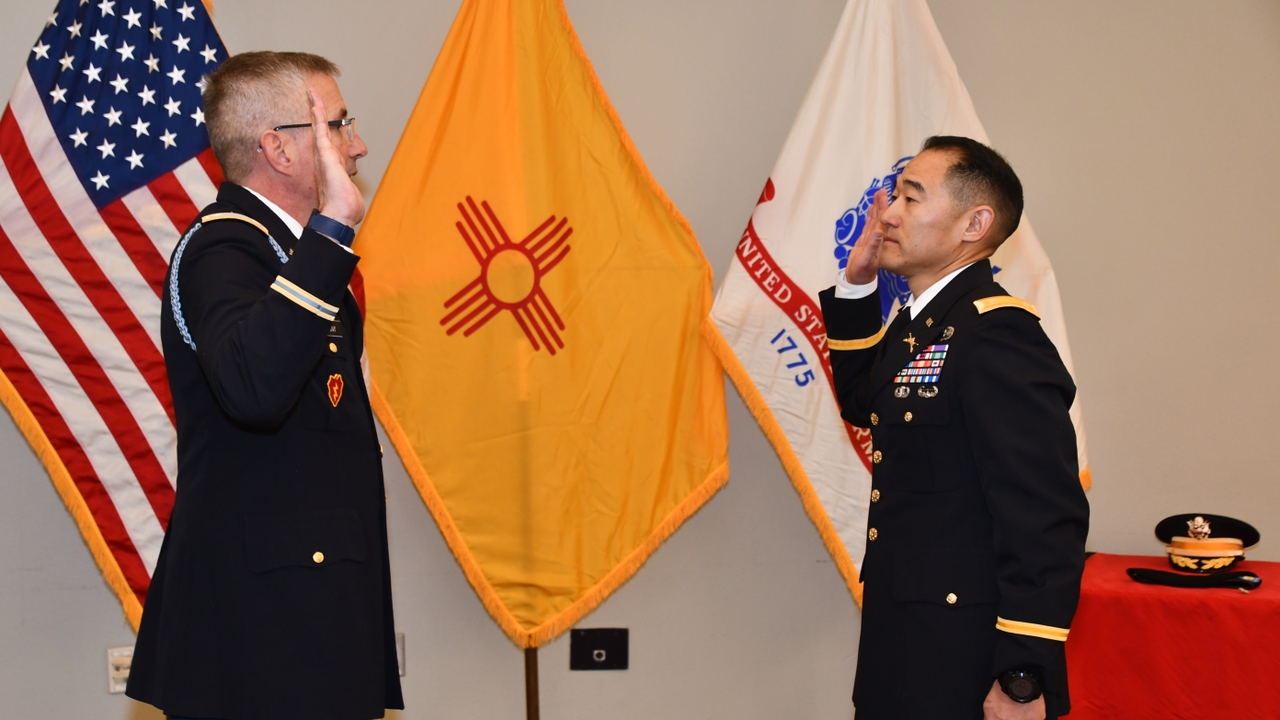 UNM Army ROTC major promoted to lieutenant colonel | UNM UCAM Newsroom