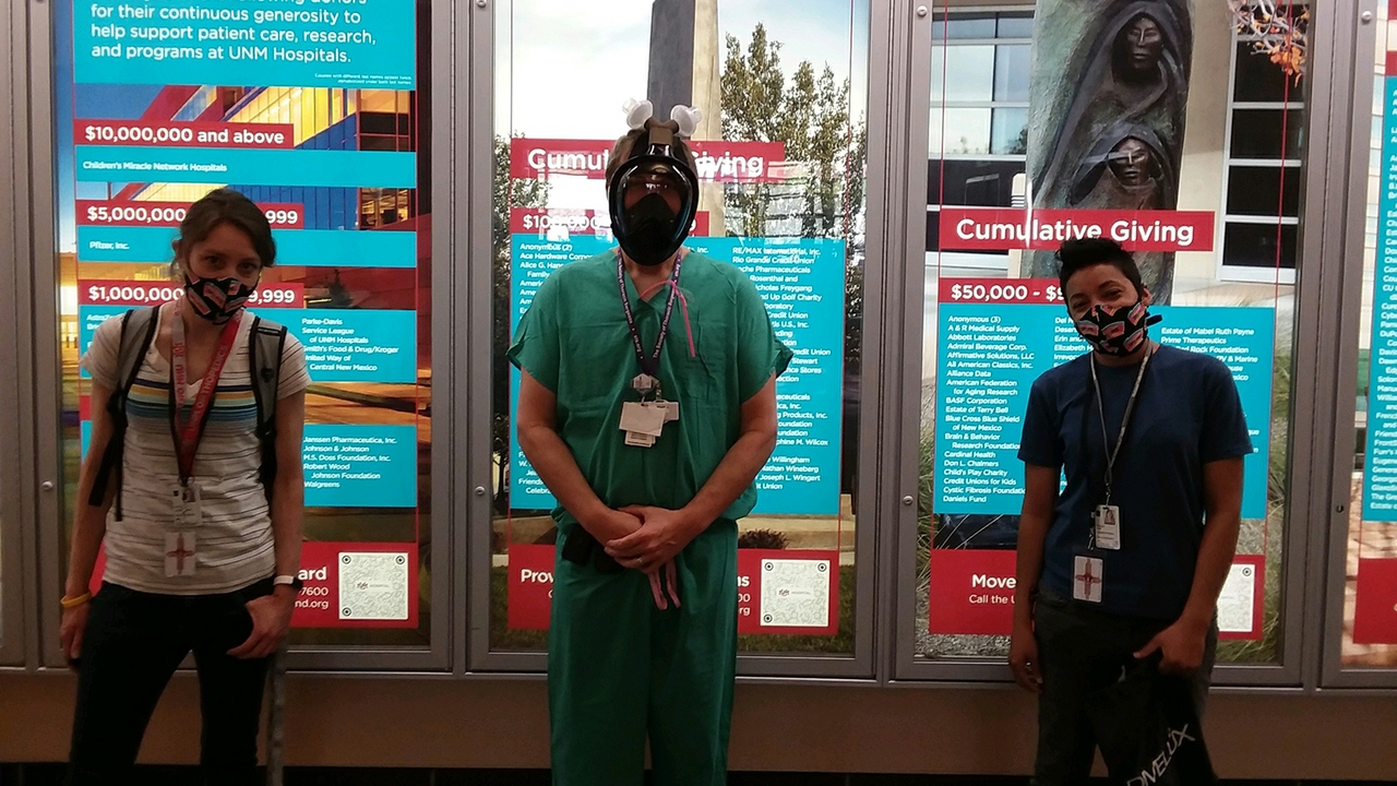School of Engineering spearheads respirator mask and sanitizer ...