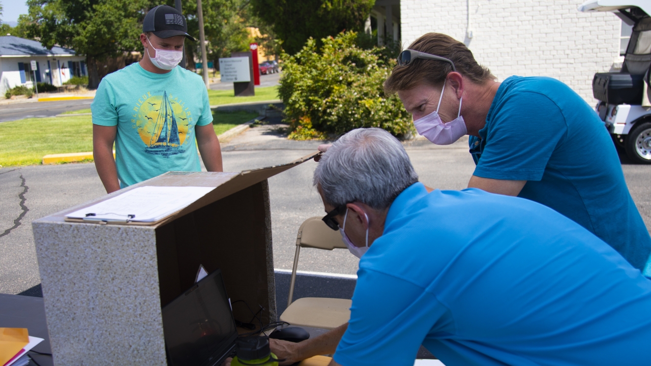 UNM COVID-19 testing site allows for targeted testing | UNM UCAM Newsroom