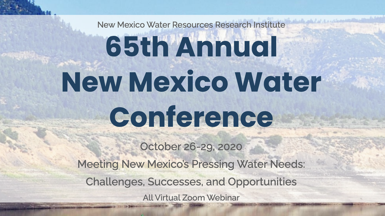 New Mexico Water Conference happening online: UNM Newsroom