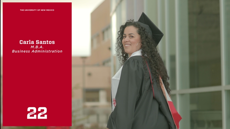 2022 Inspiring Graduate | Carla Santos: UNM UCAM Newsroom