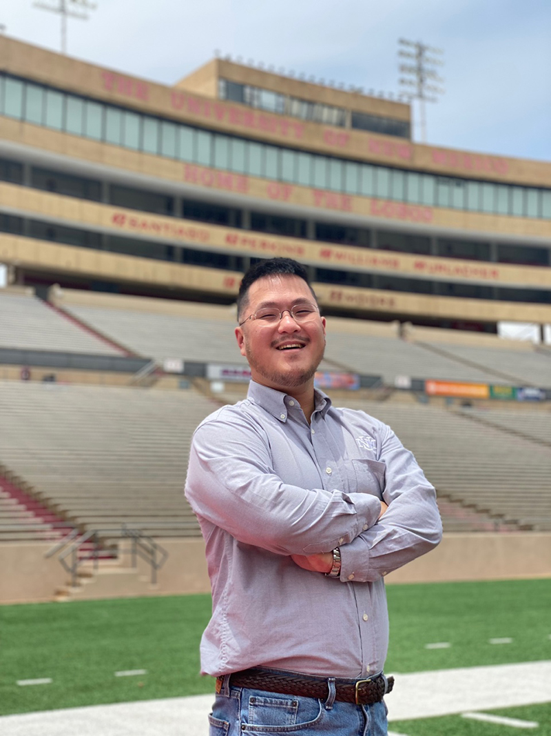 UNM doctoral student wins the Ron Labinski Scholarship | UNM UCAM Newsroom