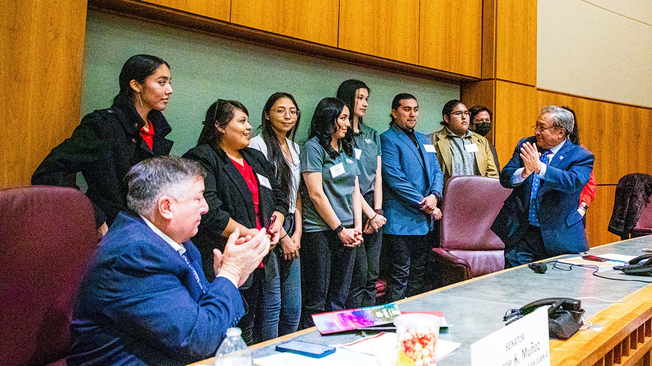 UNM takes over the Rotunda as part of UNM Day at the State Capitol | UNM UCAM Newsroom
