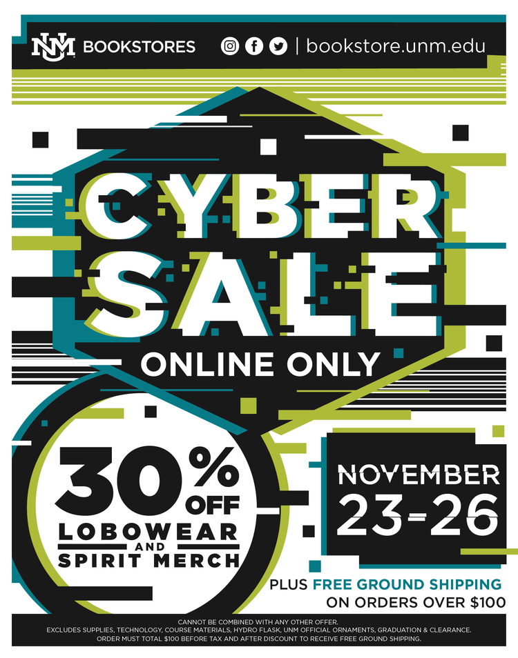 Photo | CYBER SALE POSTER | UNM UCAM Newsroom