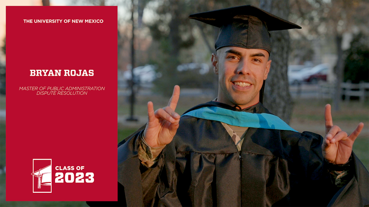 2023 Inspiring Graduate | Bryan Rojas : UNM Newsroom
