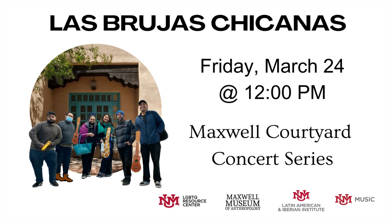 Maxwell offers first of spring courtyard concert series | UNM UCAM Newsroom
