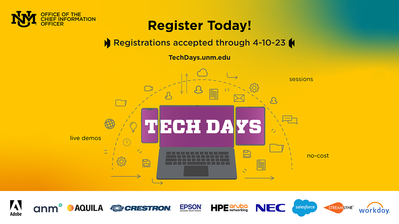 UNM's Tech Days are back again | UNM UCAM Newsroom