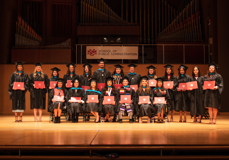 School of Public Administration celebrates graduates: UNM Newsroom