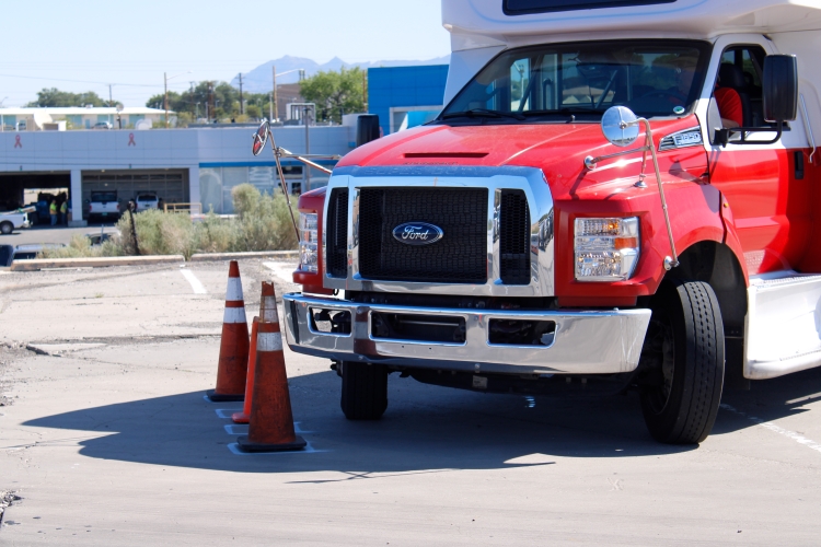Photo | PATS Rodeo bus driver going through the obstacle course | UNM ...