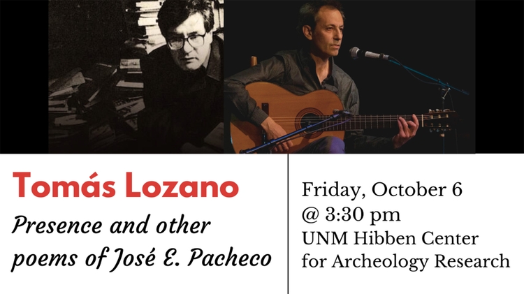 Chicana & Chicano Studies to feature singer and scholar Tomás Lozano ...