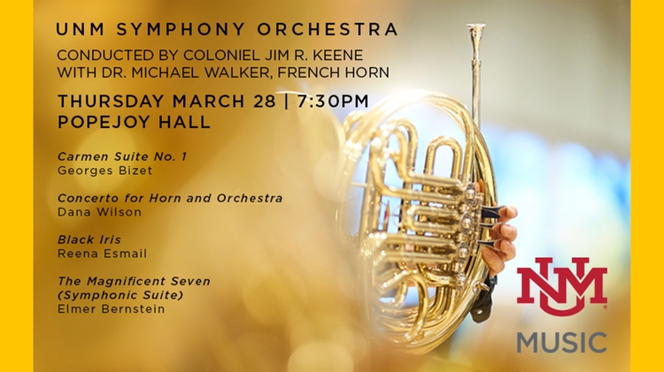 UNM Symphony Orchestra presents special performance at Popejoy: UNM ...