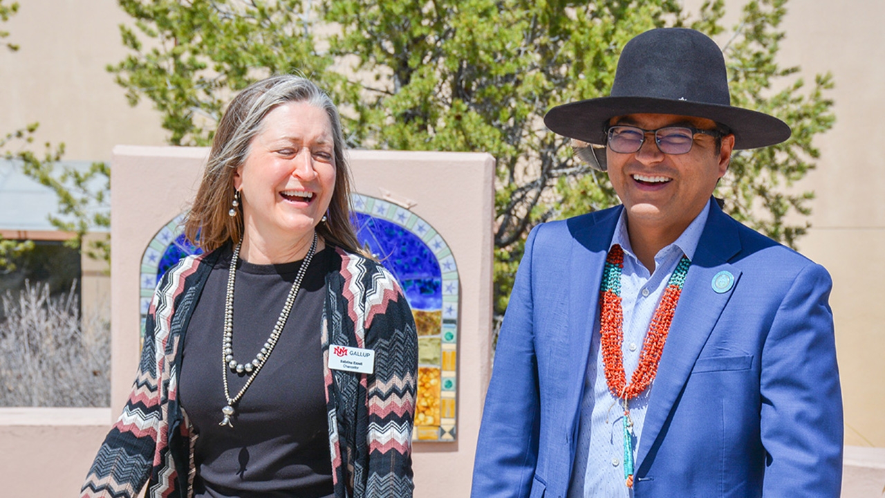 Nygren inspires during visit to UNM-Gallup | UNM UCAM Newsroom