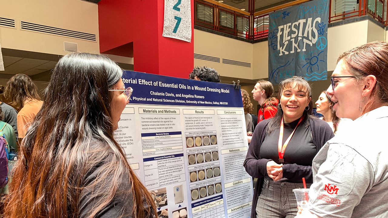 Four Gallup students present research at UNM's UROC conference | UNM UCAM Newsroom
