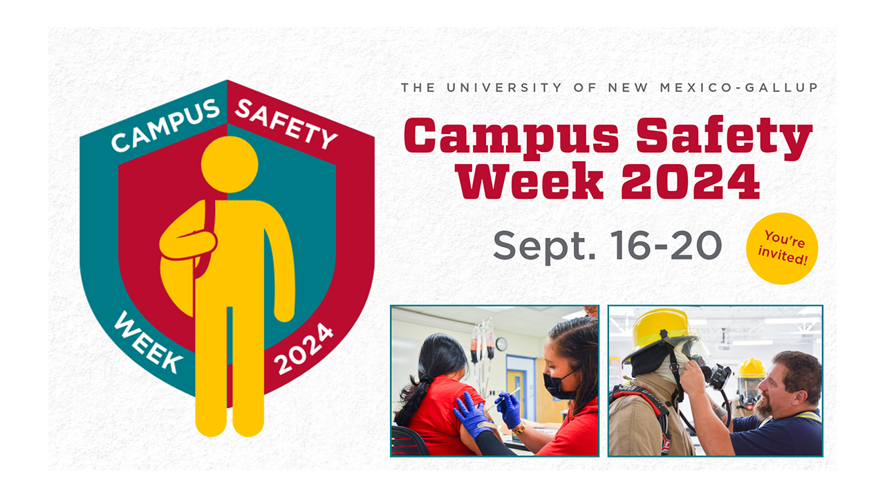 UNM-Gallup to host Campus Safety Week in September: UNM Newsroom