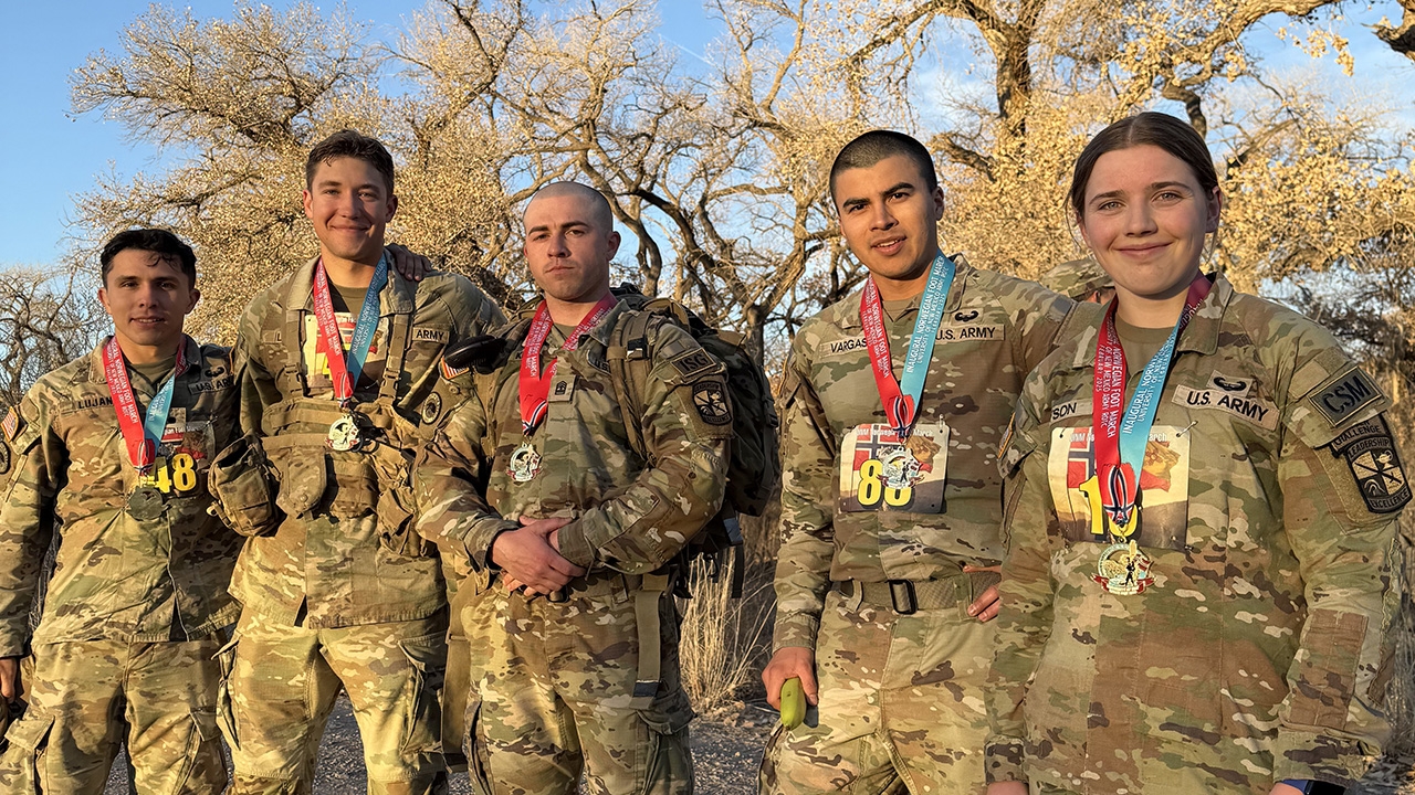 Ruck, sweat, and cheers: UNM Army ROTC hosts first-ever Norwegian Foot ...