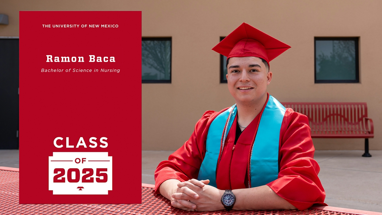 2025 Inspiring Graduate | Ramon Baca | UNM UCAM Newsroom