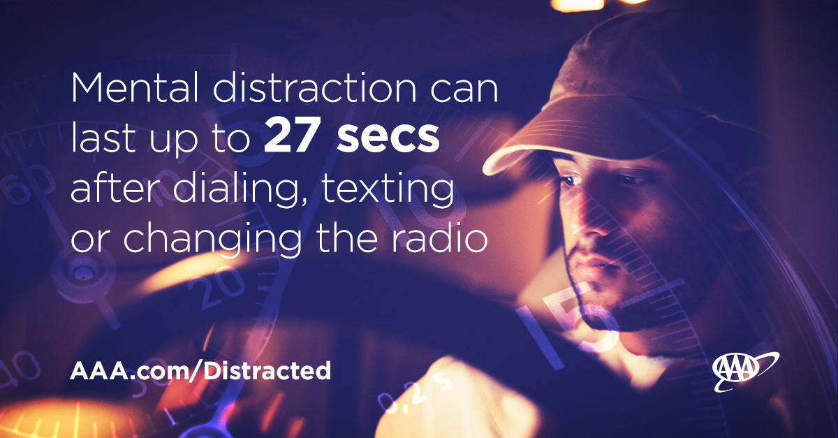 AAA Texas: Statewide Distracted Driving Crashes Increase, Motorists ...