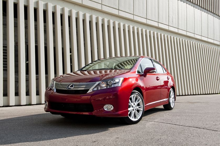The 2011 Lexus HS 250h: Upgraded interior finishes and standard heated ...