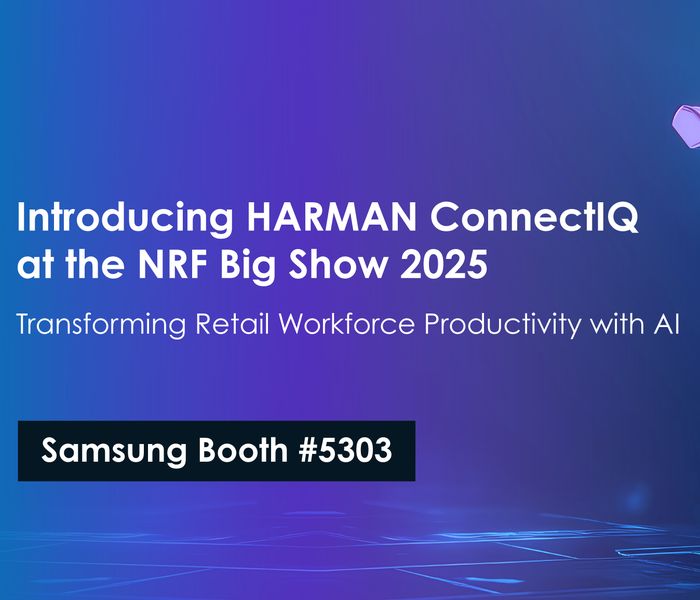 HARMAN Unveils HARMAN ConnectIQ: An AI-Powered Solution to Boost Retail Frontline Productivity ...