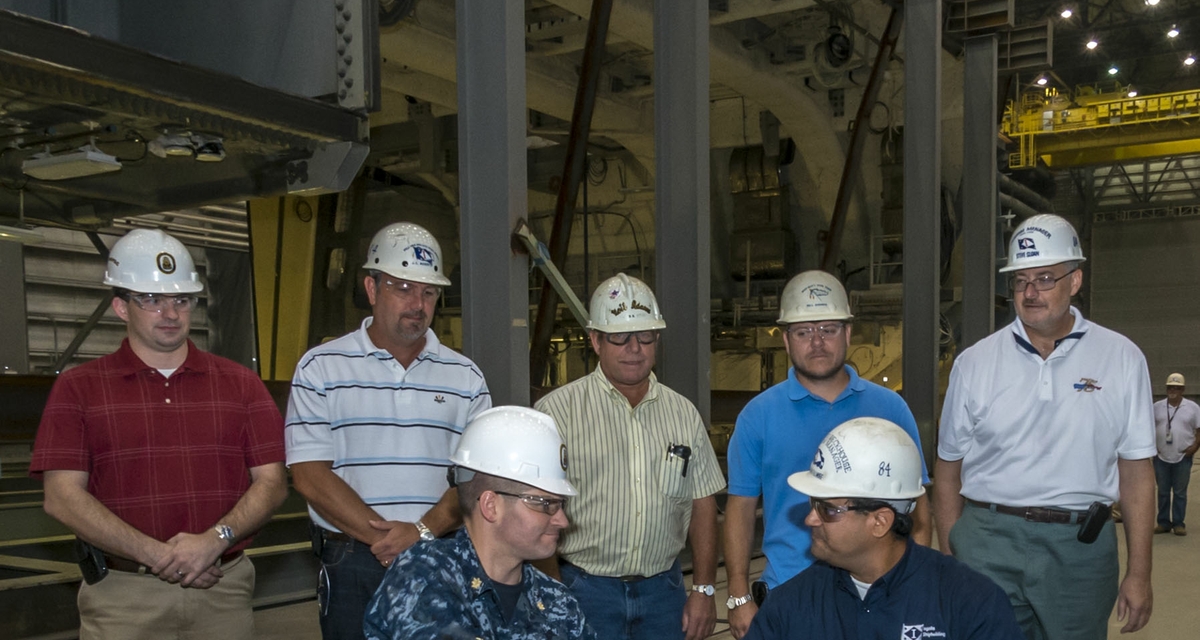 Photo | Ingalls Shipbuilding Delivers DDG 1001 Composite Hangar | HII News