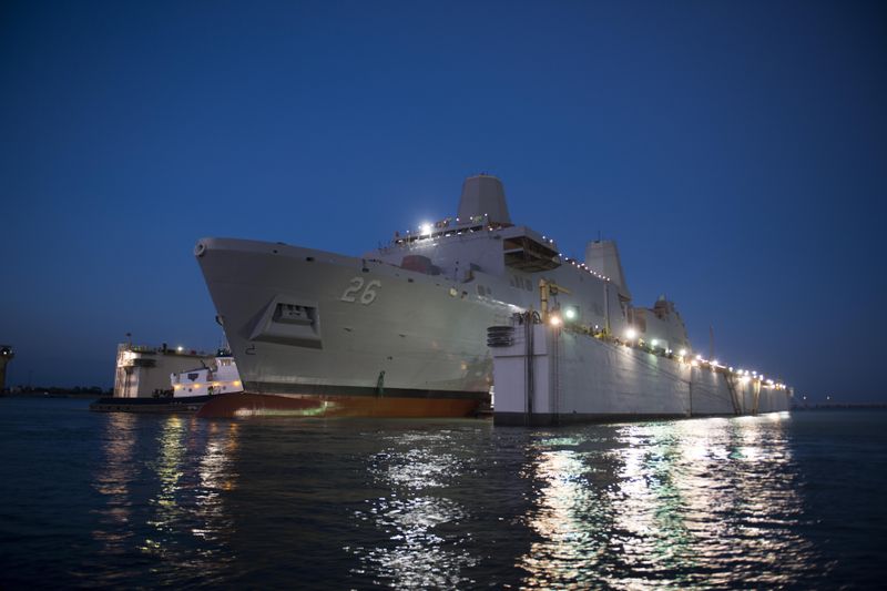 Photo | John P. Murtha (LPD 26) Launch | HII News