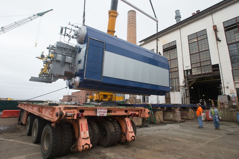 Photo | Steam Generation Plant Converted to Natural Gas | HII News