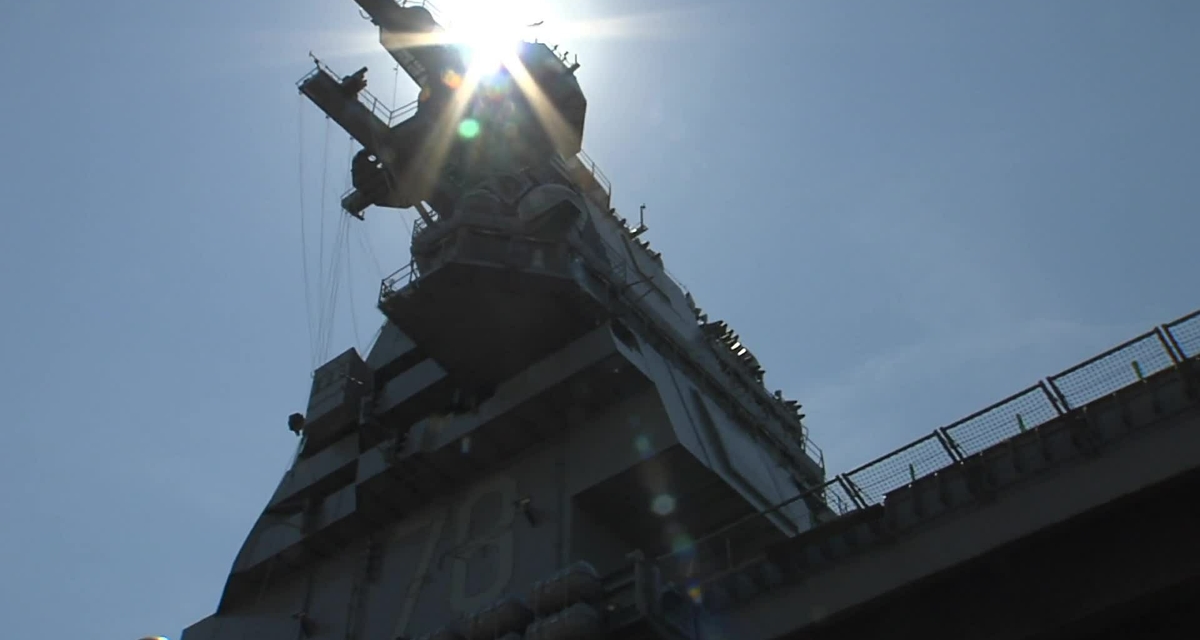 Video | Gerald R. Ford (CVN 78) Turns 180 Degrees | HII News