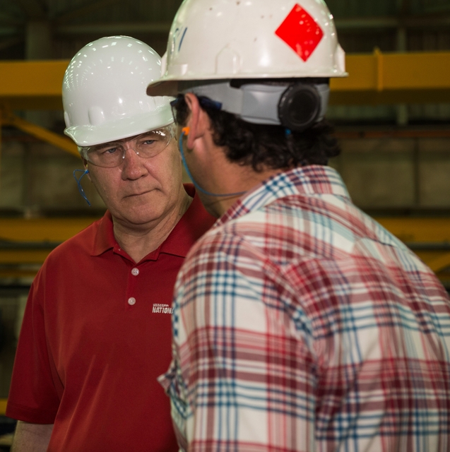 Photo | Rep. Trent Kelly Tours Ingalls Shipbuilding | HII News