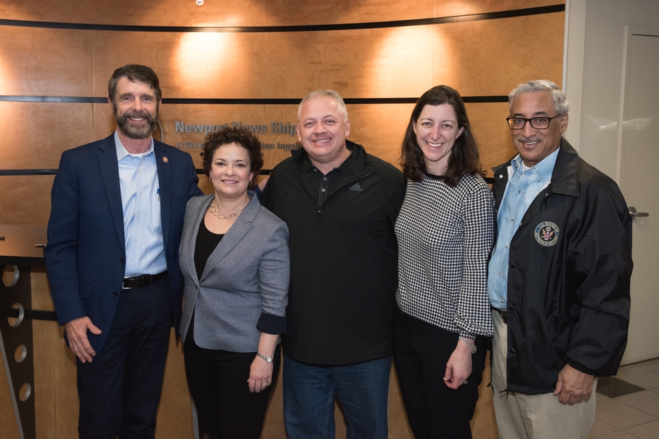 Photo | Virginia Delegation Visits Newport News Shipbuilding | HII News