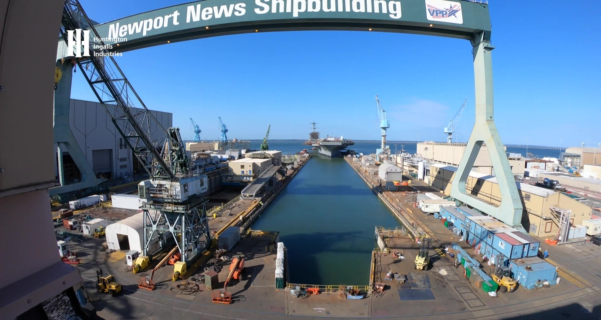 Video | George Washington (CVN 73) Moved to Outfitting Berth | HII News