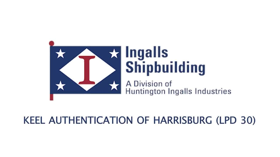 Video | Harrisburg (LPD 30) Keel Authentication Ceremony | HII News
