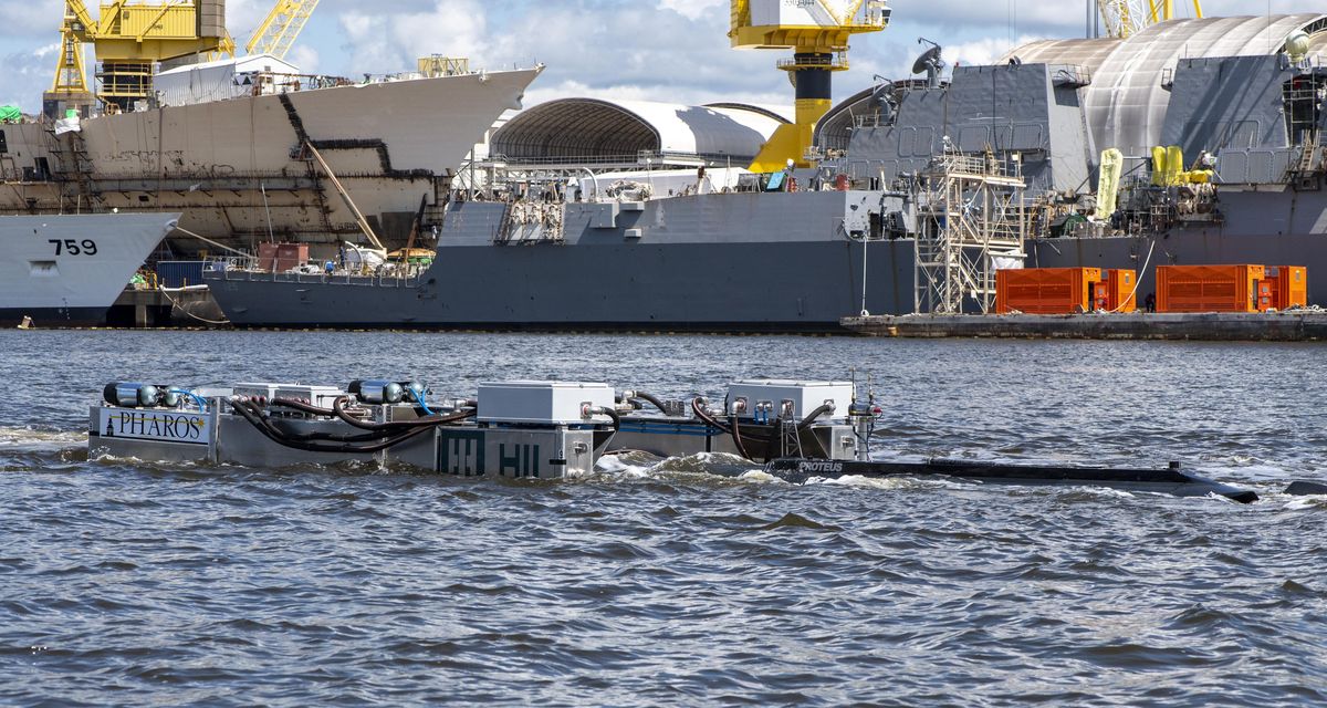 Photo | Pharos Proteus Launch and Recovery | HII News