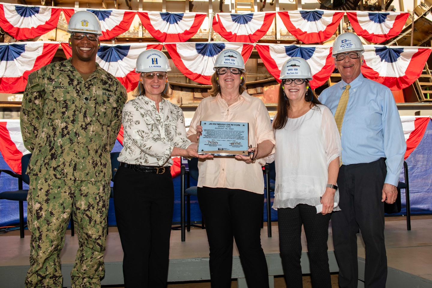 Photo | Jeremiah Denton (DDG 129) Keel Laying | HII News