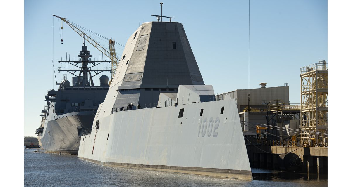 Photo | DDG 1002 at Ingalls Shipbuilding | HII News