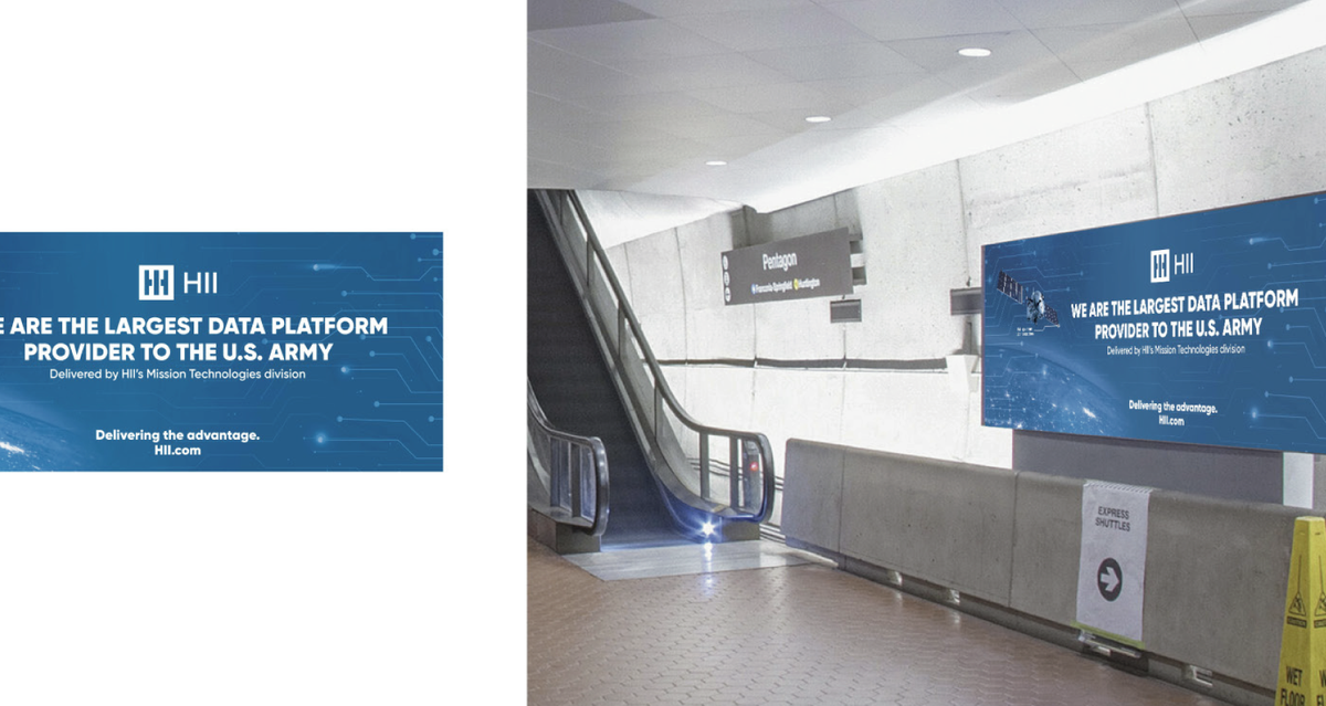 Photo | HII Pentagon Metro Station Placement | HII News