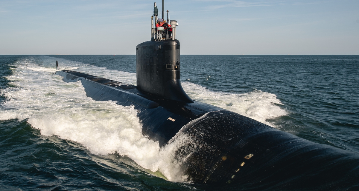 Photo | New Jersey (SSN 796) Sea Trials | HII News