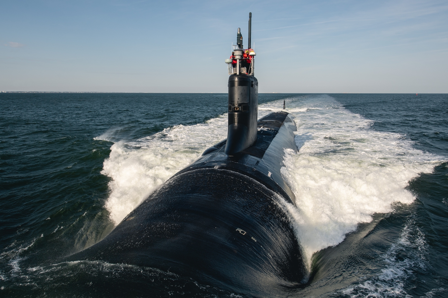 Photo | New Jersey (SSN 796) Sea Trials | HII News
