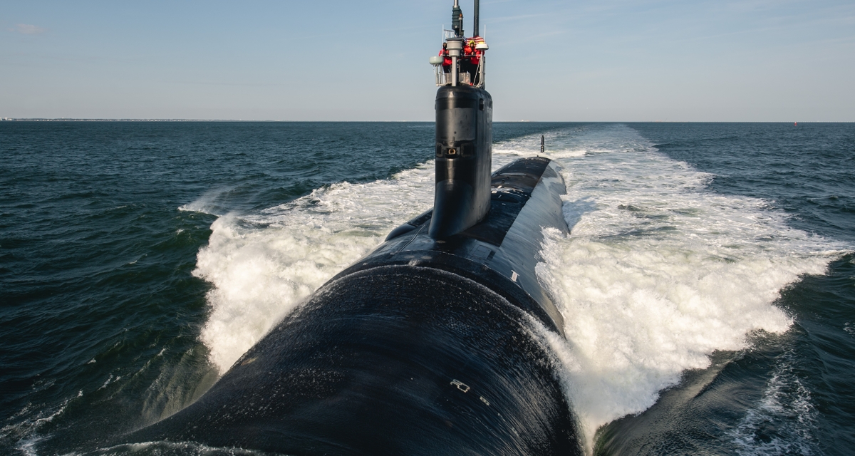 Photo | New Jersey (SSN 796) Sea Trials | HII News