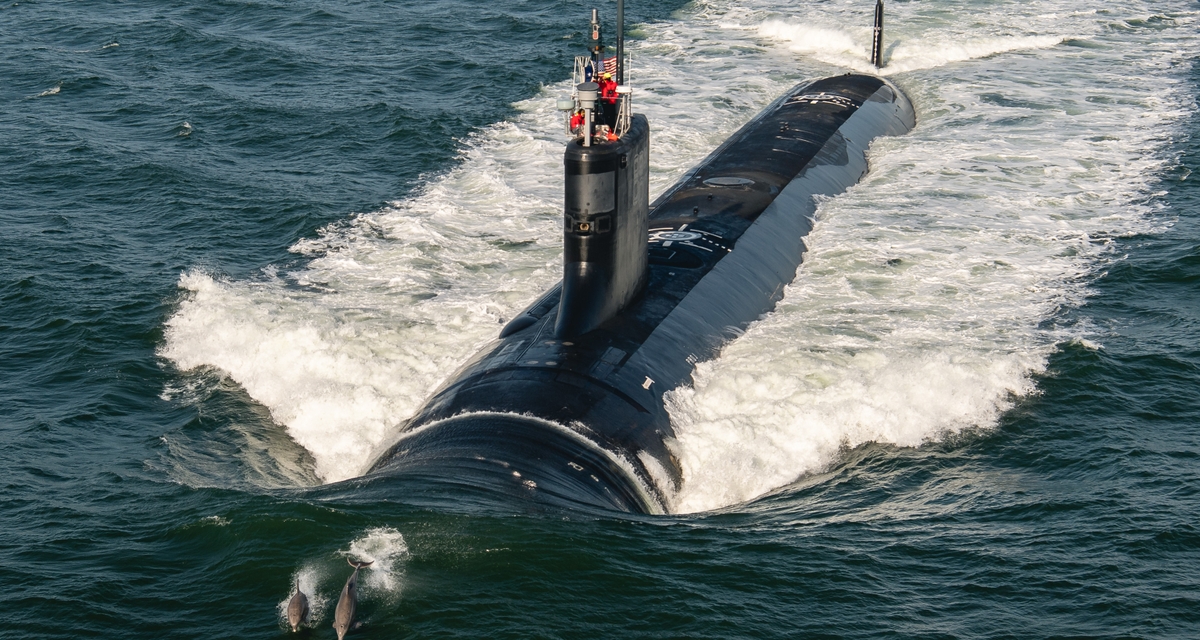 Photo | New Jersey (SSN 796) Sea Trials | HII News