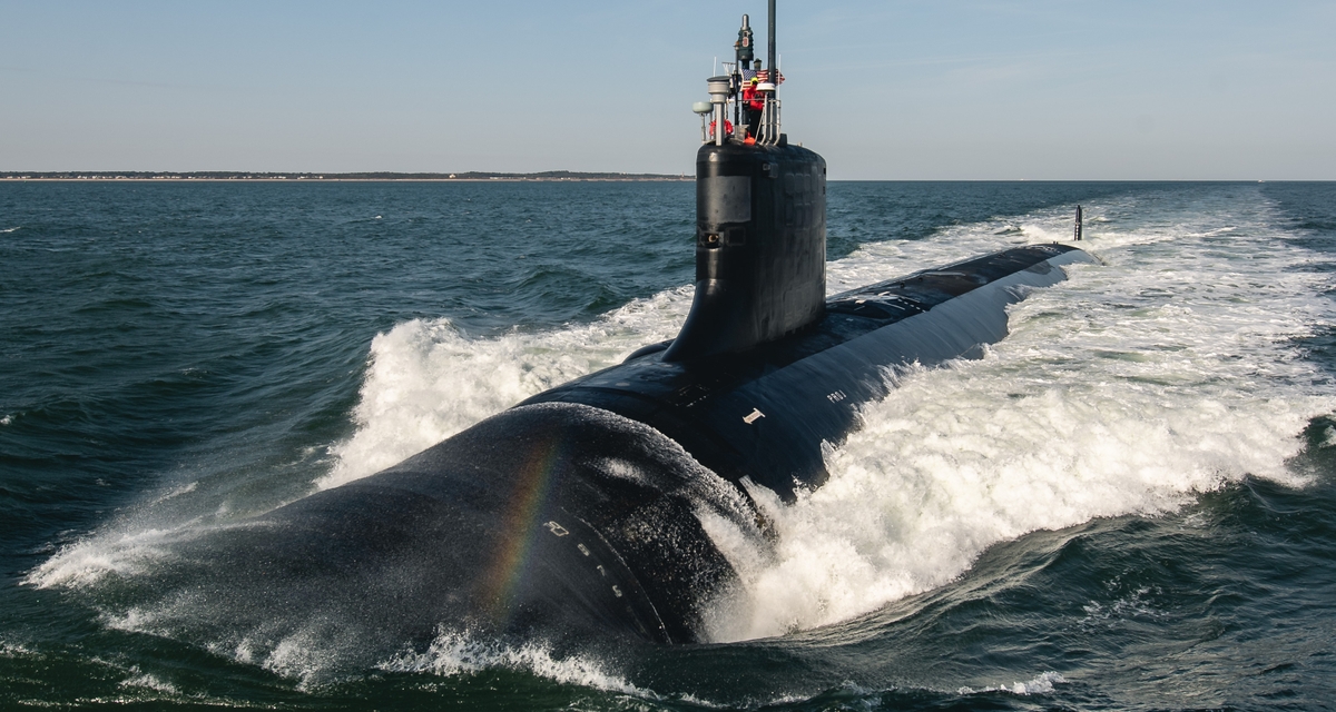 Photo | New Jersey (SSN 796) Sea Trials | HII News