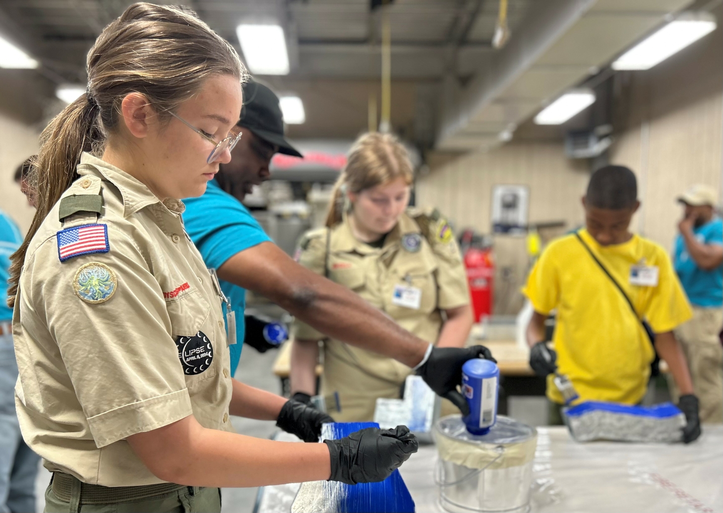 Photo | Ingalls Scout Merit Badge Day 2024 | HII News