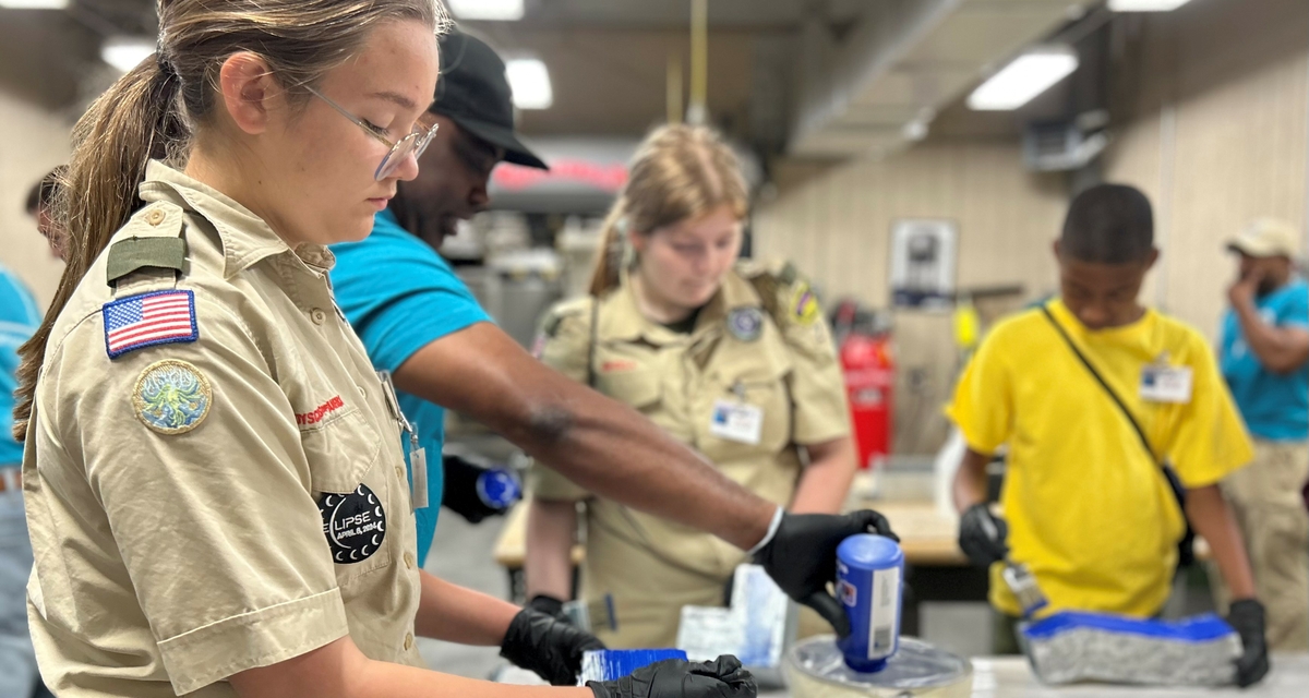 Photo | Ingalls Scout Merit Badge Day 2024 | HII News