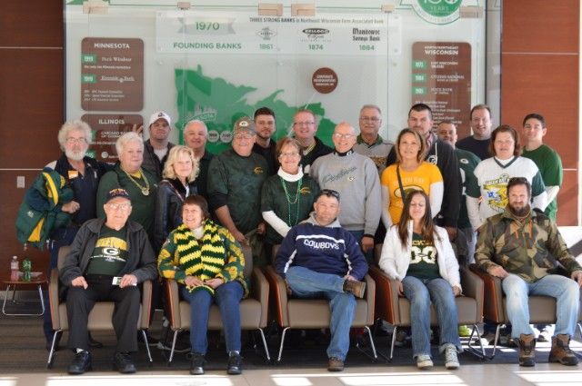 Associated Bank treats veterans to the Lambeau experience | Associated Bank