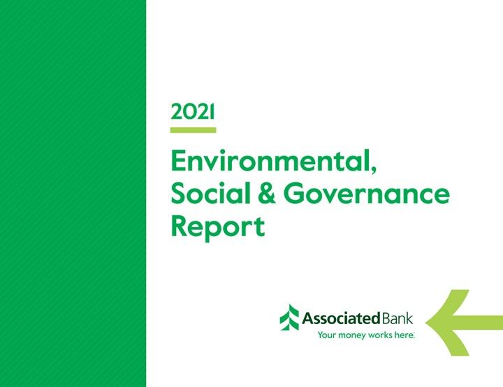 Associated Bank Releases 2021 Environmental, Social and Governance (ESG ...