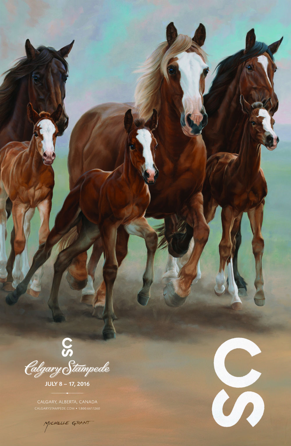 2016 Calgary Stampede poster artwork pays homage to Stampede Ranch’s ...