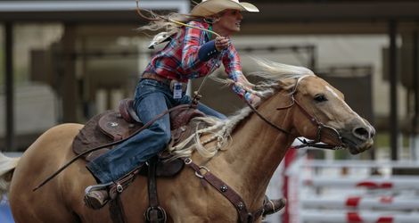 Rodeo competitors brave the rain as Pool B kicks off at the Calgary ...